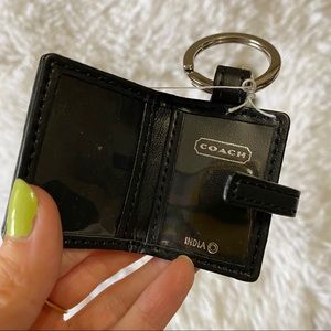 Coach | Accessories | Nwt Coach Photo Book Keychain Black | Poshmark
